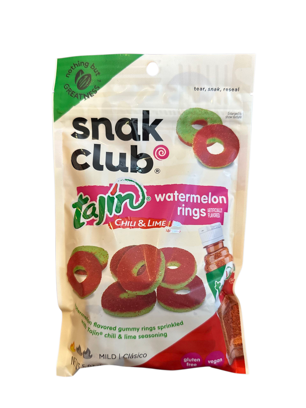 Snak Club Tajin Watermelon Rings – MoonPie General Stores