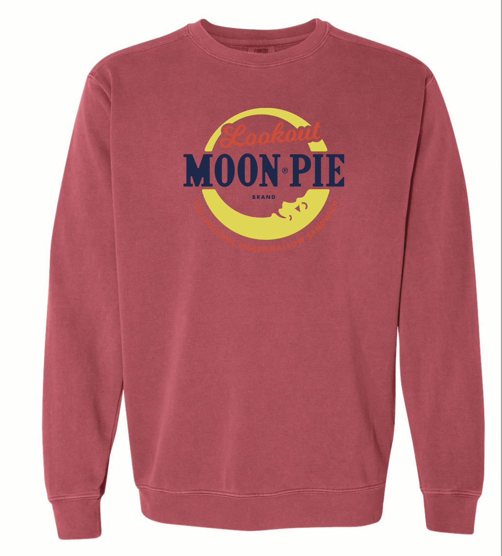 Lookout Moon Pie Sweatshirt Red – MoonPie General Stores